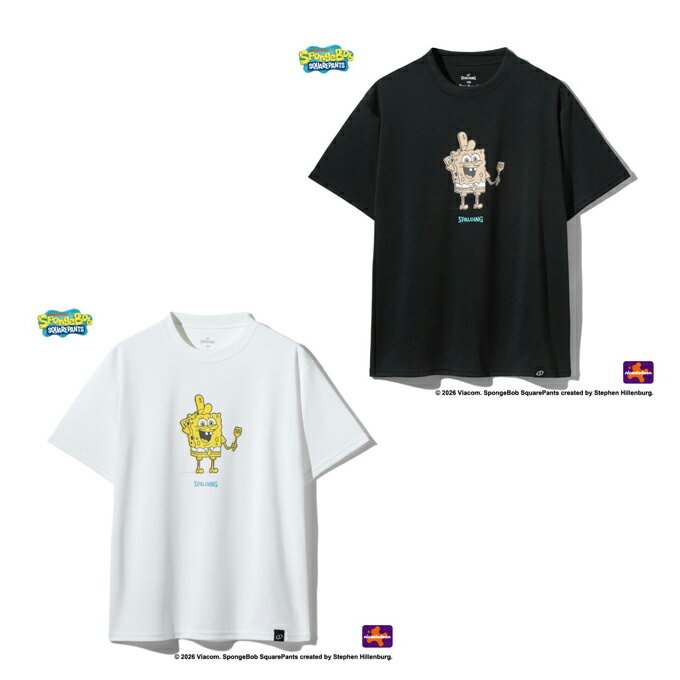 スポンジ・ボブの大好物カーニバーガーを分解したデザインのバックプリントTシャツ ■カラー：ブラック、ホワイト ■サイズ： 140 ( 着 ( 身 ) 丈/57cm、肩幅/39cm、袖丈/17cm ) 150 ( 着 ( 身 ) 丈/61cm...