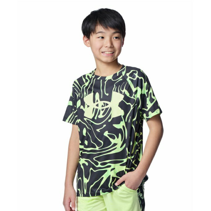 ■カラー：391(Fade Green / Fade Green) ■サイズ：130、140、150、160 ■着用感：Loose ■素材：ポリエステル100% ■生産国：マレーシア ■お手入れ方法：洗濯機洗い可能 ■特長： 吸汗速乾性と伸...