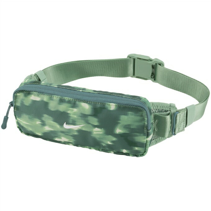 内部のスリップポケットにはほぼすべてのスマホ機種を収納可能。貴重品の収納が可能。 ベルトの長さを調節してフィット感を高め、揺れを軽減。 フロントのリフレクティブナイキスウッシュ。キーフック付き。 ■カラー：スチーム/ミネラル ■サイズ：F ...