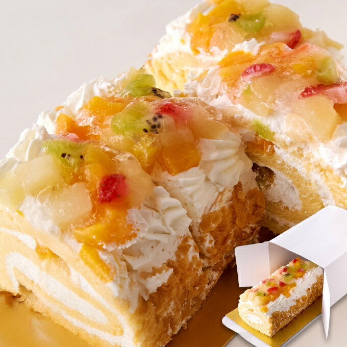 爽やかなほどよい甘さが魅力のロールケーキです☆極上の生地とふわふわクリームに、フルーツの酸味がたまらない♪メーカー直送でお届けします！ ■容量：1個 ■栄養成分表示（100g当たり）： エネルギー/239kcal たんぱく質/3.0g 脂質...