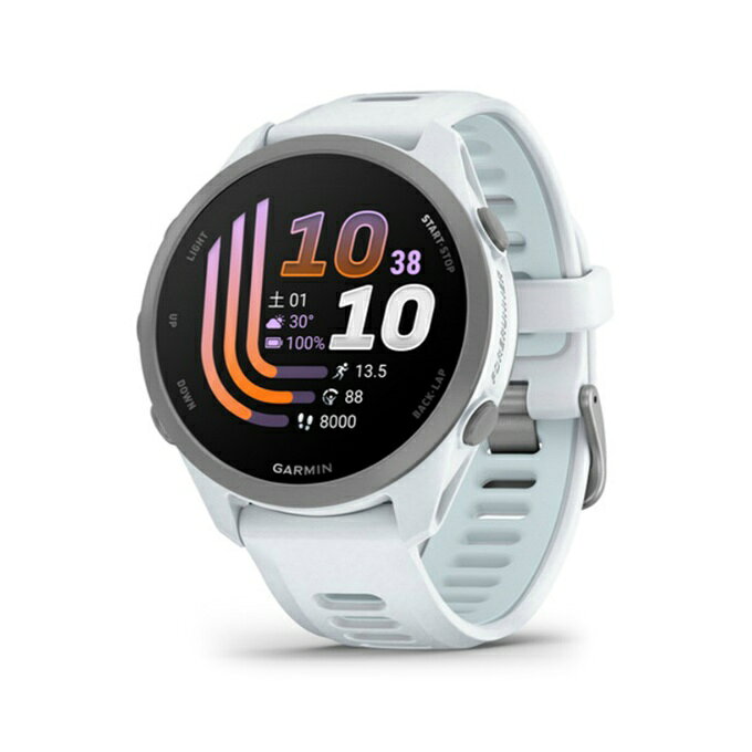 ランニングがもっと楽しくなる! Forerunner 170には、初心者でも使いやすいトレーニングプランや、トレーニング指標の機能を搭載。目標達成をサポートします。 ■カラー：Whitestone(Whitestone/Cloud Blue...