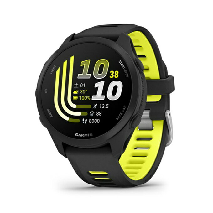 ランニングがもっと楽しくなる! Forerunner 170 Musicには、初心者でも使いやすいトレーニングプランや、トレーニング指標の機能を搭載。目標達成をサポートします。 ■カラー：Black(Black/Amp Yellow) ■サ...