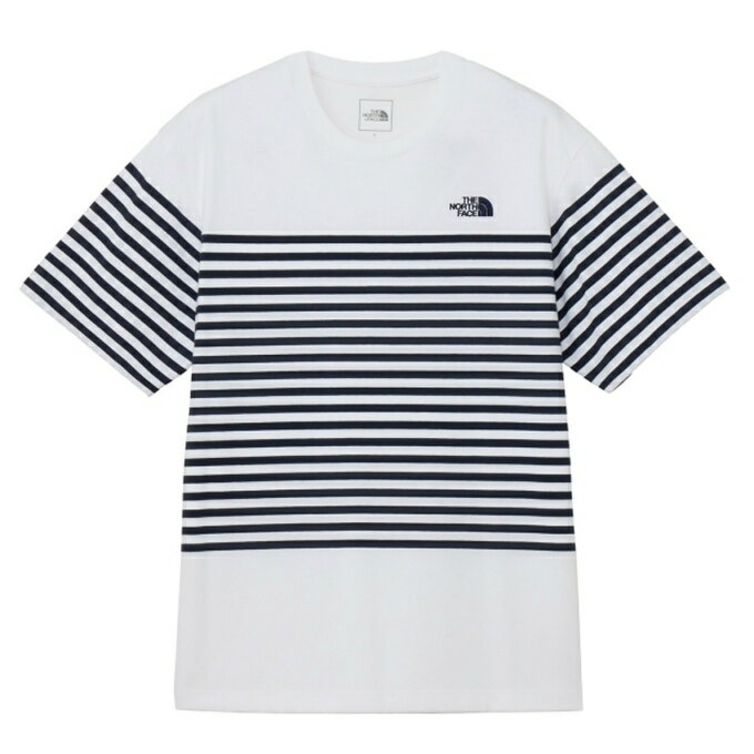 肌触りのよいコットンと、速乾性を持つリサイクルポリエステルを使用した、ボーダー柄のニット生地のTシャツ。適度な厚みのあるコットンライクな生地は、肌面にポリエステルを配置することで春先から初秋まで快適な着心地です。UVガード(UPF30-50...