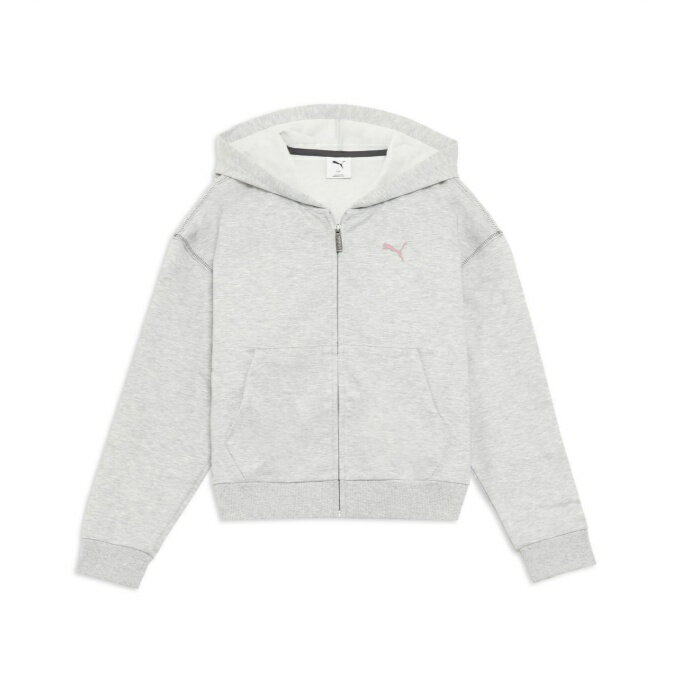 ESSコレクションから、PUMA MIX CLOTHのダブルニット素材を使用したリラックスフィットのフーデッドジャケットです。快適な着心地を実現する吸湿速乾性に優れたPUMA MIX CLOTH素材を使用しているため、1日中さらっと着用いた...