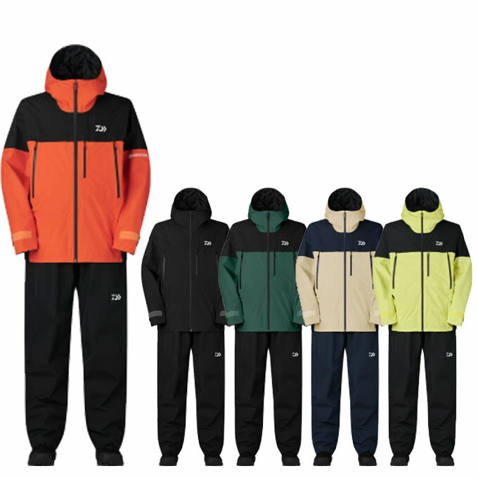 定番GORE-TEXレインスーツに耐水性を高める『AquaGuard(R)Tightened』を採用 優れた防水性、防風性、透湿性を有する2層構造のGORE-TEX生地を採用することで、柔らかくしなやかな着心地。フロントファスナーには、YK...