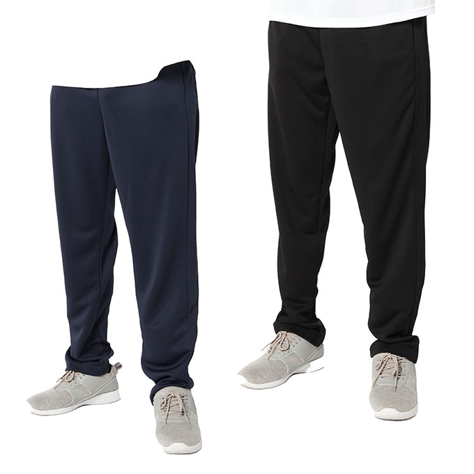 ■カラー：NV、BK ■サイズ：S、M、L、O、XO、2XO ■特徴： DRY 吸汗速乾 ■原産国：中国 ■素材：ポリエステル100% ■着用サイズ：L(身長/180cm) 検索ワード：トレーニングウェア トレーニングパンツ
