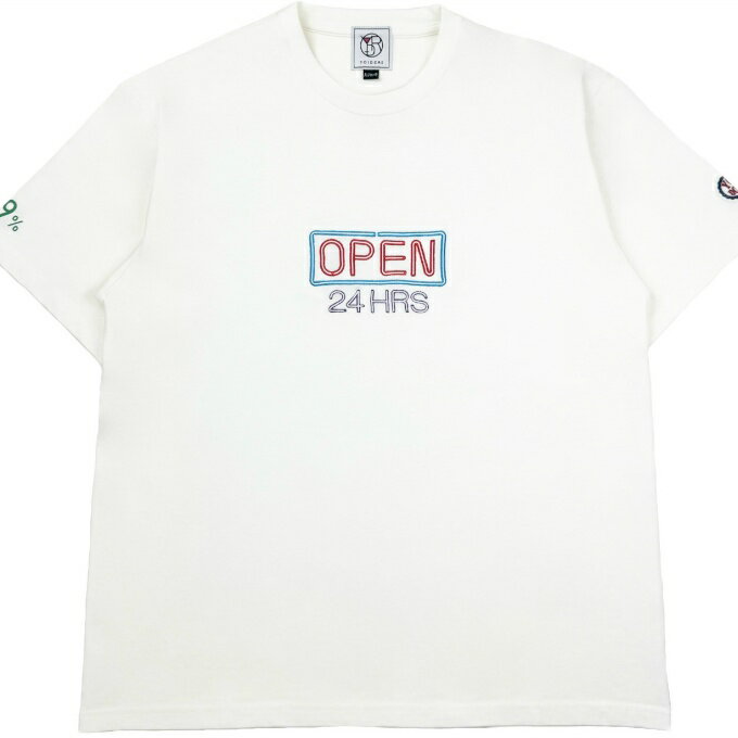 ネオン TEE (825611) 素材：綿100％ カラー BLACK/WHITE/NAVY サイズ ■中ジョッキ（M） 着丈72cm 肩幅52cm 身巾58cm 袖丈23cm ■大ジョッキ（L） 着丈74cm 肩幅54cm 身巾60cm ...