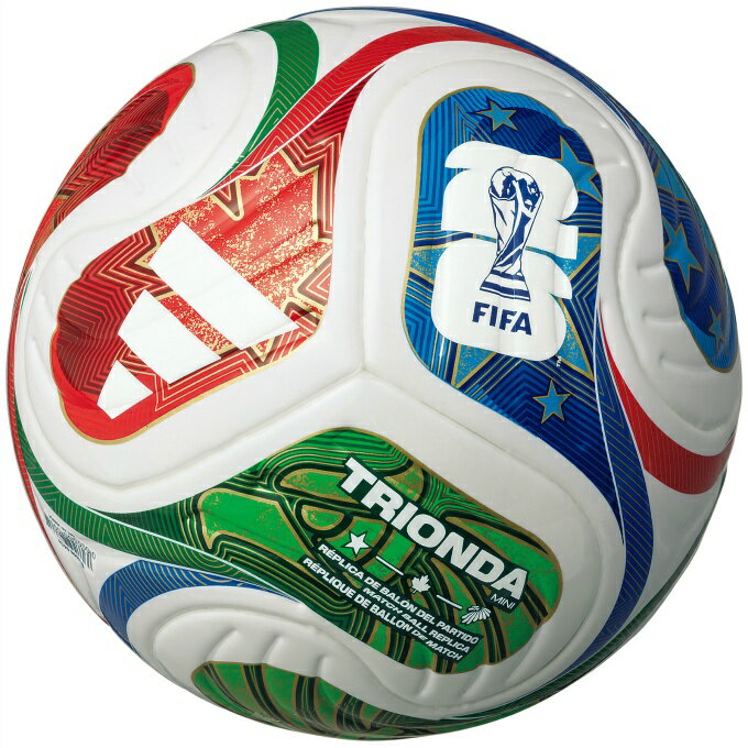 FIFA WORLD CUP 26 公式試合球 同デザイン レプリカミニモデル ■カラー：WH ■サイズ：ミニ ■素材：人工皮革 ■原産国：パキスタン 検索ワード：練習球 サッカー ボール ball サイン