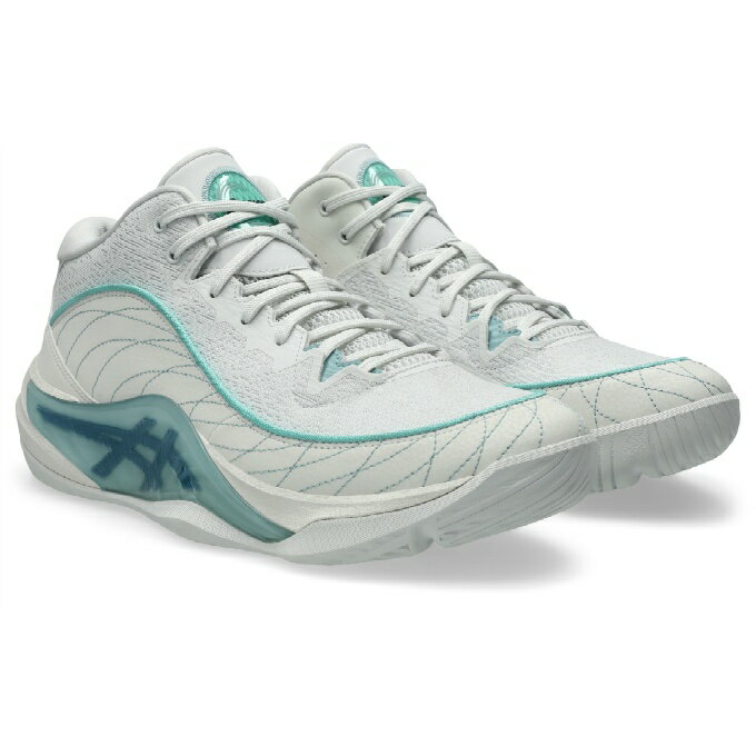 TPU素材のサイドウォールとアッパー内部のサイドパネルが横方向の激しい動きをサポート。さらにアウターソールのX字型の屈曲溝がさまざまな方向への蹴り出しをスムーズに。 ■カラー：COOL MIST ■サイズ：24.0～28.5cm ■素材： ...