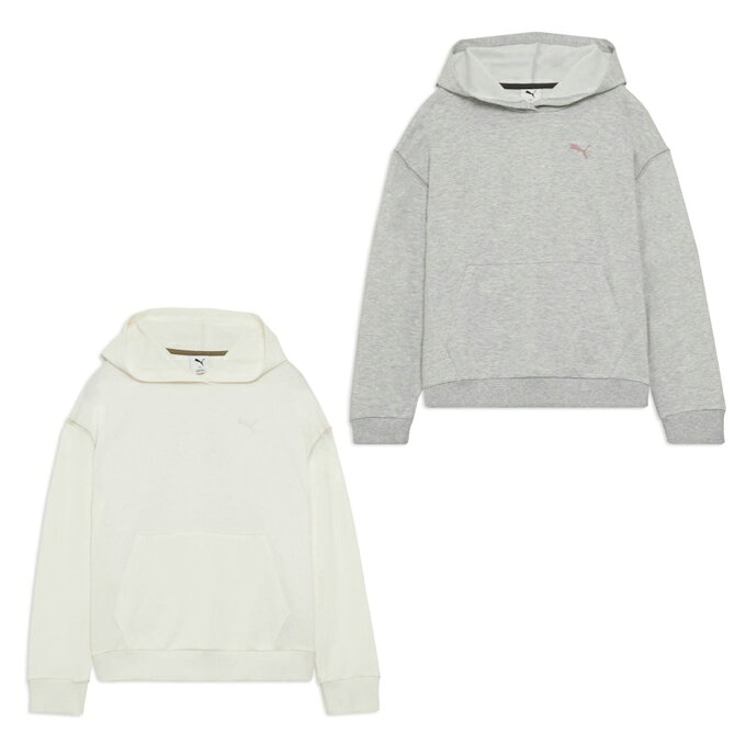 ESSコレクションから、PUMA MIX CLOTHのダブルニット素材を使用したリラックスフィットのフーデッドプルオーバーです。快適な着心地を実現する吸湿速乾性に優れたPUMA MIX CLOTH素材を使用しているため、1日中さらっと着用い...