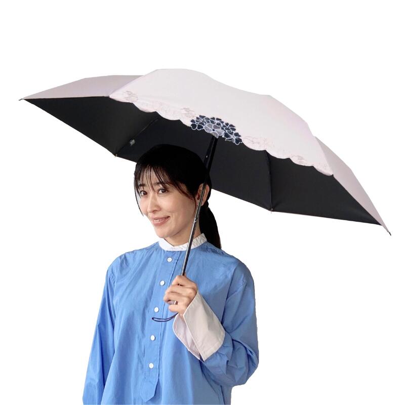 商品情報材質生地：ポリエステル100%骨組：鉄・アルミ・成形樹脂柄：手元：合板サイズ・重量展開時：親骨長さ50cm、傘直径89cm折り畳み時：26cm原産国中国商品説明UVカット100% 、遮光率100%、一級遮光の折りたたみ傘。軽量コンパ...