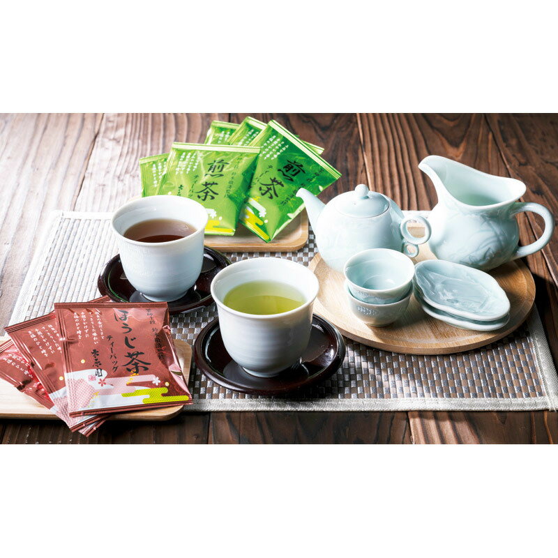 製品品番・L1102059商品構成茶師十段鈴木敬済監修 ほうじ茶ティーバッグ（2g×3袋）×3、茶師十段鈴木敬済監修 煎茶ティーバッグ（2g×5袋）×2、 茶師十段鈴木敬済監修 煎茶ティーバッグ（2g×3袋）×1商品説明茶師十段が厳選した、...