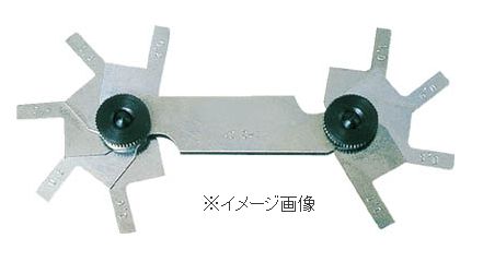 ＜仕様＞ ●精度:±0.03mm ●枚数(枚):10 ●セット明細(mm):0.5、1.0、1.5、2.0、2.5、3.0、3.5、4.0、4.5、5.0 ●測定範囲(mm):0.5〜5.0（0.5とび） ●質量(g):36 ＜特長＞ ●C...