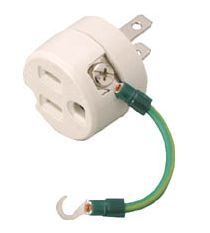 ＜仕様＞ ●定格:15A125V ●端子(入力/出力):2P/3P ●質量(g):35 ＜特長＞ ●2極コンセントに使いますと2極接地形プラグが使用できます（ME2985、ME2920）。 ●接地コンセントまたは、接地形コネクタボディーから...