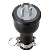 ＜仕様＞ ●定格:接地3P15A250V ●適用電線(mm[[の2乗]]):2CT1.25・2 VCT2 ●防水:○ ●質量(g):90 ＜特長＞ ●ケーブル・コード挿入孔に薄いゴム被膜があるので、防水性に優れ、ケーブル・コードの挿入も容易...