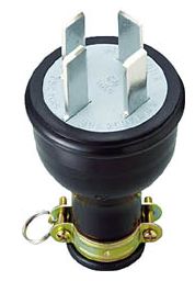 ＜仕様＞ ●定格:接地3P30A250V ●適用電線(mm[[の2乗]]):2CT.VCT5.5〜8.0 ●防水:○ ●質量(g):235 ＜特長＞ ●ケーブル・コード挿入孔に薄いゴム被膜があるので、防水性に優れ、ケーブル・コードの挿入も容...