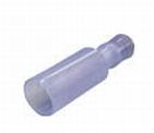 ＜仕様＞ ●定格電圧:300V ●適合工具:NH-64（ニチフ 専用工具） ●最大使用温度:105℃ ●電線抱合範囲より線mm[[の2乗]]:2.0 ●電線抱合範囲AWG:14 ●色:青 ●外寸(mm):6.9 ●全長(mm):26.2 ●...