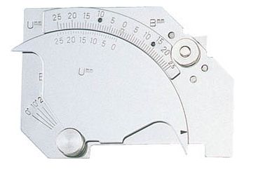 ＜仕様＞ ●長さ測定器差(mm):±0.6 ●角度測定器差(°):±2 ●質量(g):140 ＜特長＞ ●ステンレス製のためさびにくく堅牢です。 ●小型で、携帯に便利な吊り下げケース入りです。 ●アンダーカット測定可能です。 ●回転子目盛が...