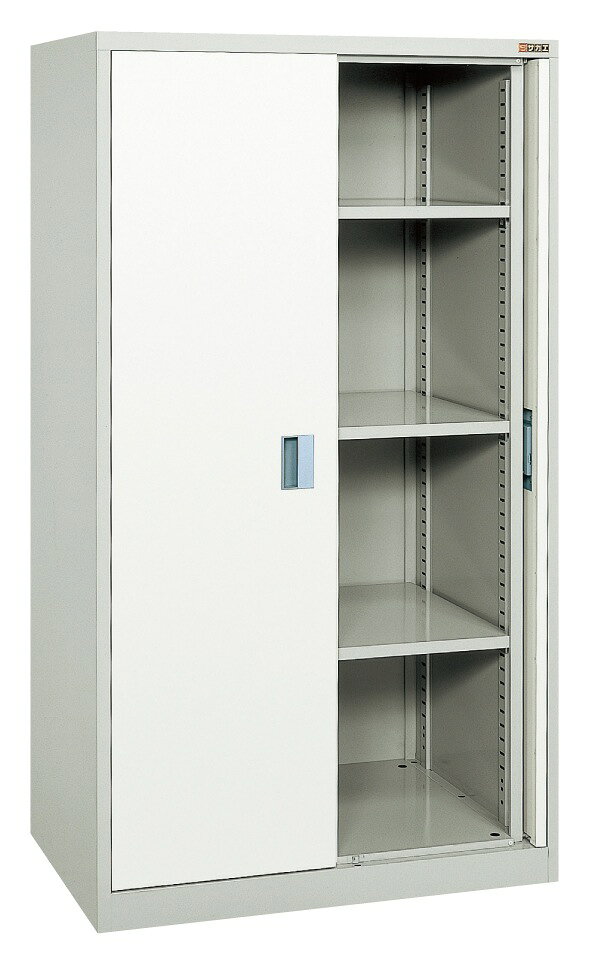 ●外寸：W994×D623×H1760mm●内寸：W806×D590×H1610mm●カラー：グレー●質量：78kg●スチール扉●セット内容（付属品）：棚板3枚付（30mm調整可能）KU-K93TGY●実用新案登録：実用新案出願中 ※こちら...