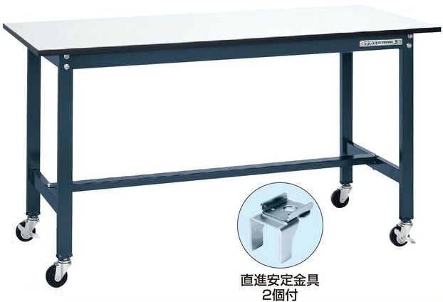 ●外寸：W1500×D600×H810mm●内寸：W1230×D448mm●均等耐荷重：150kg●カラー：ダークグレー●質量：25kg●天板サイズ：1500×600×21mm●天板材質：ポリエステル天板●天板カラー：グレー●キャスター：7...