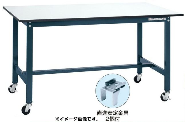 ●外寸：W1800×D600×H810mm●内寸：W1530×D448mm●均等耐荷重：150kg●カラー：ダークグレー●質量：28kg●天板サイズ：1800×600×21mm●天板材質：ポリエステル天板●天板カラー：グレー●キャスター：7...
