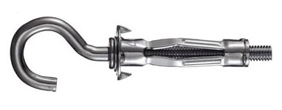 ＜仕様＞ ●引張最大荷重:0.3kN（石こうボード 厚み9.5mm） ●ねじの呼び:M4 ●外径(mm):6.7 ●ねじ長さ(mm):39 ●適用板厚(mm):3〜10 ●引張最大荷重(kN):0.3 ●下穴径(mm):9 ●質量(g):2...