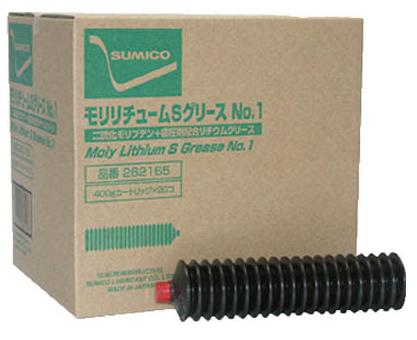 ＜仕様＞ ●使用温度範囲:-10〜130℃ ●容器:カートリッジ ●ちょう度:No.1 ●色:灰黒 ●容量(g):400 ●質量(g):410 ●1本入り ＜特長＞ ●二硫化モリブデンと極圧剤を配合した汎用極圧リチウムグリスです。 ●高荷重...