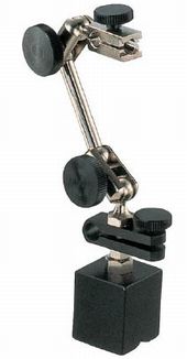 ＜仕様＞ ●アーム取付ねじ:M5×0.8 ●測定器取付:6mm穴、アリ溝付 ●微動範囲(mm):0.5mm ●吸着力(N):85 ●マグネット幅×奥行×高さ(mm):25×25×30 ●質量(g):280 ＜特長＞ ●狭い場所、機械に直接取...