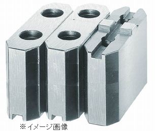 ＜仕様＞ ●機械構造用炭素鋼(S45C) ●高さ(mm):60 ●幅(mm):28 ●チャック外径(インチ):7 ●ピッチ(mm):- ●長さ(mm):92 ●質量(kg):3.20 ＜特長＞ ●修正削りが容易で、しかも適当な硬さを持ってい...