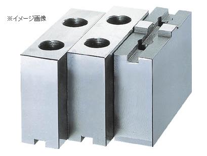 ＜仕様＞ ●機械構造用炭素鋼(S45C) ●高さ(mm):67 ●幅(mm):50 ●チャック外径(インチ):18 ●長さ(mm):135 ●質量(kg):9.00 ＜特長＞ ●修正削りが容易で、しかも適当な硬さを持っているS45C鋼を使用...