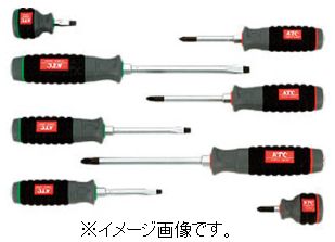 ＜仕様＞ ●刃先：マグネット入り ●スタッビドライバーは非貫通です。 ●セット内容:[[（+）]]No.1、2、3、[[（-）]]5.5、6、8、スタッビ[[（+）]]No.2、[[（-）]]6 ●セット内容(本):8 ●質量(g):120...