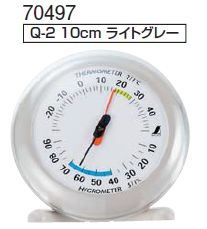 ＜仕様＞ ●測定範囲　　温度計:-30〜50℃ ●湿度計:10〜90％ ●質量(g):95 ●質量:95g ＜特長＞ ●温度と湿度を同時に測定できます。 ●快適温度・快適湿度は色を付けて分かりやすくしてあります。 ＜用途＞ ●温度と湿度の測...