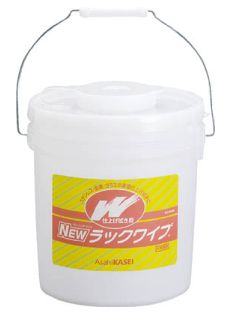 ＜仕様＞ ●色:ホワイト ●詰替袋は専用バケツにセットしてお使いください ●危険物第2類引火性固体 ●容器形状:バケツタイプ ●シートサイズ(mm):200×260 ●質量:2.93kg ＜特長＞ ●拭き取り性能に優れたオレフィン系極細繊維...