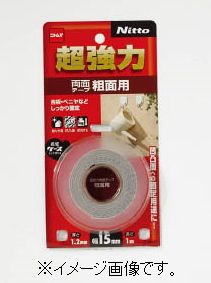 ＜仕様＞ ●粘着力：10.2N/10mm ●色:グレー ●幅(mm):15 ●長さ(m):1 ●厚み(mm):1.2 ●質量:32g ＜特長＞ ●凹凸面やザラザラ面の接着に対応致します。 ＜用途＞ ●合板・ベニヤなどの粗面に。 ＜材質・仕上...