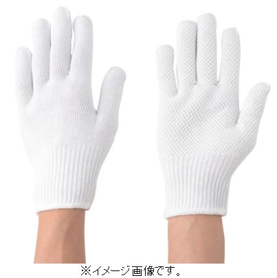 ＜仕様＞ ●10ゲージ編 ●色:ホワイト ●サイズ:L ●全長(cm):23.0 ●手のひら周り(cm):9.5 ●中指長さ(cm):8.0 ●厚さ(mm):2.0 ●質量:43.5g ＜特長＞ ●吸汗性に優れる純綿手袋を使用しています。 ...