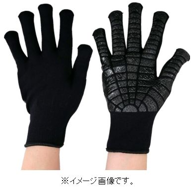 ＜仕様＞ ●13ゲージ編 ●色:ブラック ●サイズ:フリー ●全長(cm):22.0 ●手のひら周り(cm):19.5 ●中指長さ(cm):8.0 ●厚さ(mm):約2 ●質量:45.0g ＜特長＞ ●スムーズな着用感です。 ●伸縮性のある...