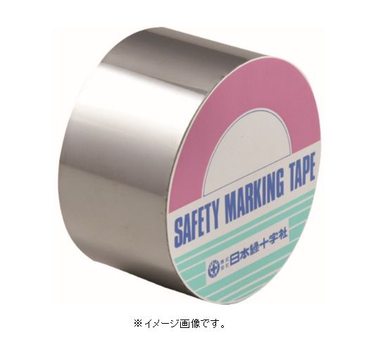 ●厚手ステンレス粘着テープ ●タフでサビにくいです。 ●耐候性に優れ、屋外でも使用できます。 ●アルミの約7倍の強度をもつステンレステープです。厚手で扱いやすく、カッターナイフやハサミで簡単に切れるため作業もはかどります。 ●サイズ：50m...