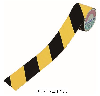 ●トラテープ（反射） ●光があたると強く反射します。 ●サイズ：45mm幅×10m ●厚み：0.15mm ●材質：反射シートテープ（ポリエステル系フィルム）