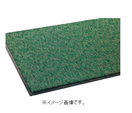 ●オフィスや店舗に最適な除塵マット。 ●材質：表面→ナイロン100％（B.C.F.ナイロン）、裏面→軟質塩化ビニール ●厚さ：約9.2mm(パイル7.2mm・ベース2.0mm) ●重量：1平方メートルに付約3.2kg ●規格サイズ：約600...
