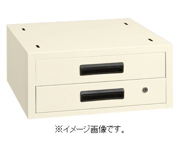 ●今お使いの作業台に後付出来るオプションキャビネット。●外寸：W500×D500×H224mm●カラー：アイボリー●質量：14kg●仕切板：別途販売●引出し内寸：W419×D394×H78mm●セット内容（付属品）：キャビネット取付金具2本...
