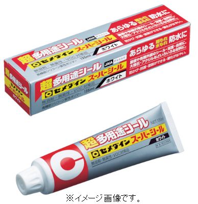 ＜仕様＞ ●使用温度範囲:-40〜80℃ ●VOC対策品 ●色:ホワイト ●容量(ml):135 ●質量(g):187 ＜特長＞ ●アクリルやポリカーボネートも強力に接着するシーリング材です。 ●強力防カビ+抗菌剤配合です。 ●無可塑・無溶...