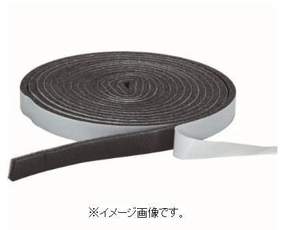 ＜仕様＞ ●粘着力：10.0N/25mm ●見掛け密度:20kg/[[立米]] ●切断にはカッターが必要 ●色:グレー ●幅(mm):15 ●長さ(m):4 ●厚み(mm):5 ●質量(g):20 ＜特長＞ ●貼るだけですきま風やホコリの侵...