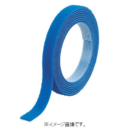 ＜特長＞ ●片面にプラスチックフック・片面に織物ループの付いた両面タイプのマジックテープ（R）です。 ●プラスチックフックのため、強い係合力で結束に利用できます。 ●必要に応じた長さでカットできます。 ＜用途＞ ●コード・ホースなどの簡易仮...