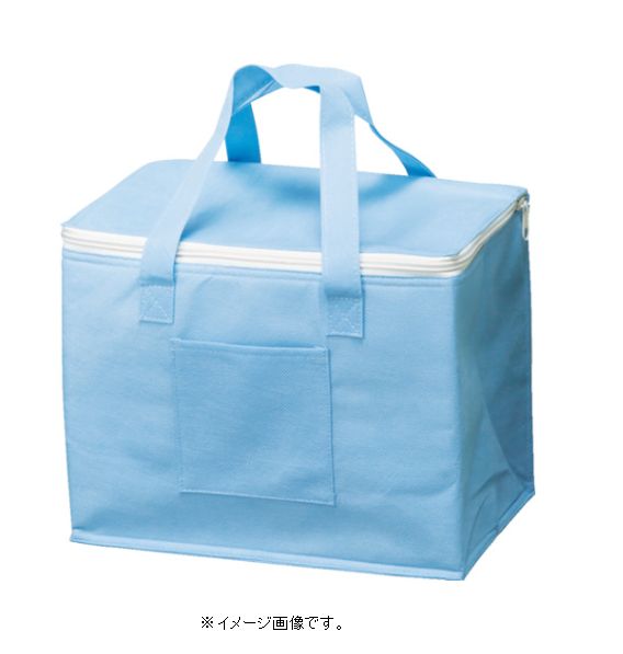 ＜特長＞ ●丈夫な不織布タイプの保冷バッグです。 ●収納はコンパクトなのに大容量タイプです。 ●軽いので持ち運びに便利です。 ＜仕様・規格＞ ●色：ブルー ●幅(mm)：270 ●奥行(mm)：180 ●高さ(mm)：200 ●容量(L)：...