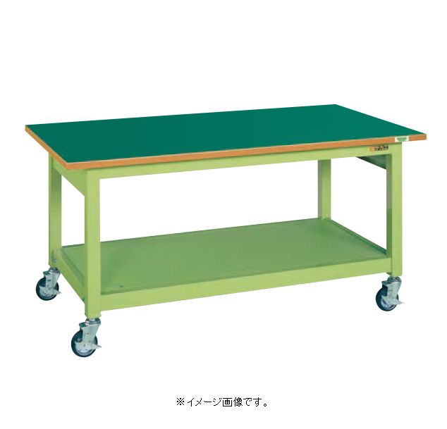 ●本体は角パイプ（構造用鋼管）を使用しているため非常に堅牢でしかもホコリが溜まりません。 ●外寸：W1500×D750×H740mm ●内寸：W1230×D538×H424mm ●均等耐荷重：350kg ●カラー：サカエグリーン ●質量：6...