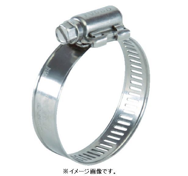 ＜特長＞ ●オールステンレスを採用しているため、耐腐食性が高いです。 ＜用途＞ ●管材、建機関連。 ＜仕様・規格＞ ●最大径(mm)：38 ●最小径(mm)：25 ●厚さ(mm)：0.65 ●締付トルク(N・m)：10.2 ●バンド幅(mm...