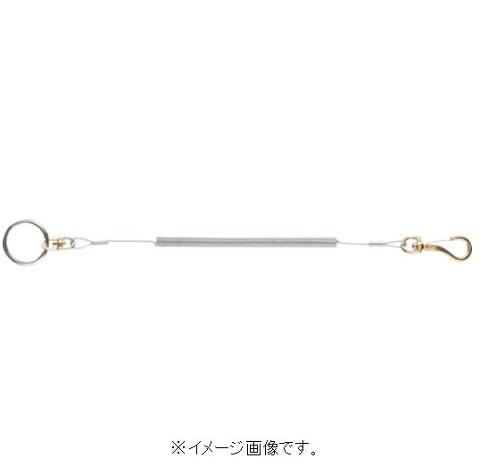 ＜特長＞ ●ステンレスワイヤを特許ループ加工で形状記憶し、ウレタン被膜加工を施していますので伸縮性に優れています。 ●復元力、安全強度、寒冷地の使用や耐候性にも優れ、ループの型崩れも生じません。 ＜用途＞ ●高所作業時の工具落下防止・軽量小...