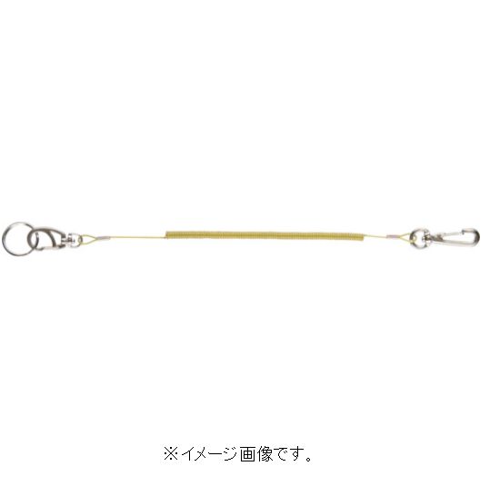 ＜特長＞ ●ステンレスワイヤを特許ループ加工で形状記憶し、ウレタン被膜加工を施していますので伸縮性に優れています。 ●復元力、安全強度、寒冷地の使用や耐候性にも優れ、ループの型崩れも生じません。 ＜用途＞ ●高所作業時の工具落下防止・軽量小...