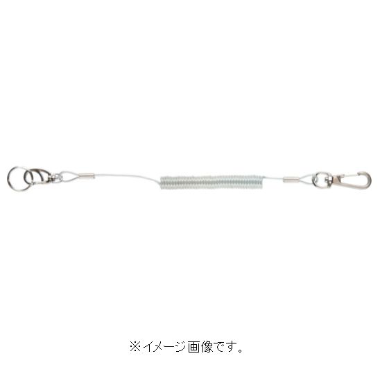 ＜特長＞ ●ステンレスワイヤを特許ループ加工で形状記憶し、ウレタン被膜加工を施していますので伸縮性に優れています。 ●復元力、安全強度、寒冷地の使用や耐候性にも優れ、ループの型崩れも生じません。 ＜用途＞ ●高所作業時の工具落下防止・軽量小...