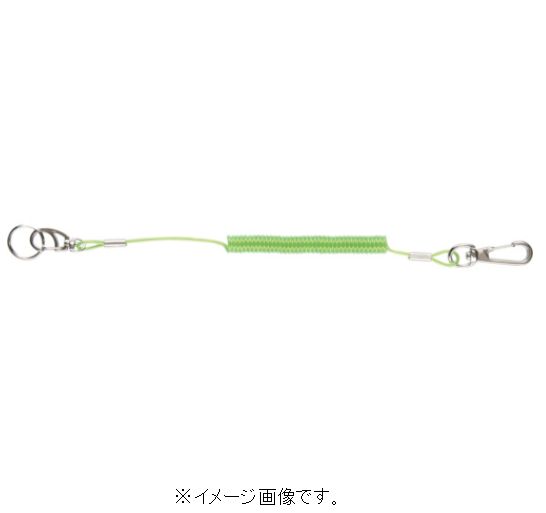 ＜特長＞ ●ステンレスワイヤを特許ループ加工で形状記憶し、ウレタン被膜加工を施していますので伸縮性に優れています。 ●復元力、安全強度、寒冷地の使用や耐候性にも優れ、ループの型崩れも生じません。 ＜用途＞ ●高所作業時の工具落下防止・軽量小...